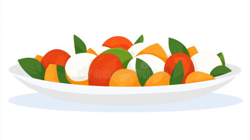 Delicious Food Illustration, Yummy Food Concept Stock Illustration ...