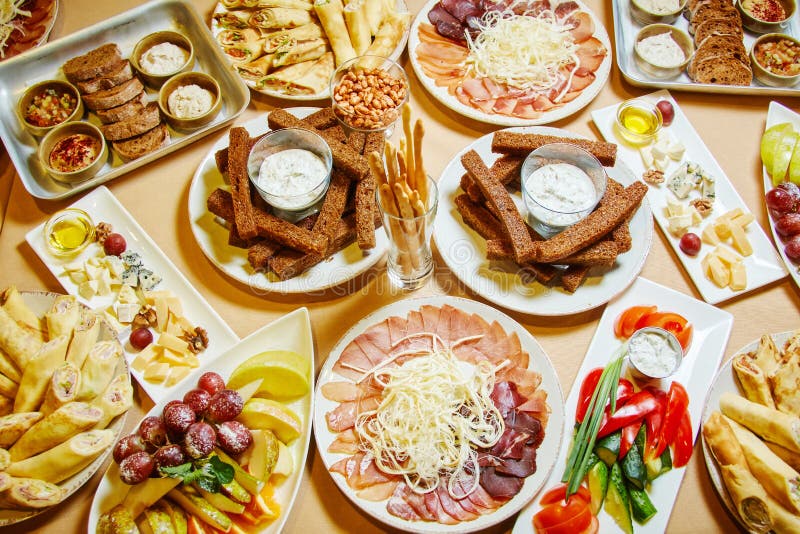 Delicious Food on the Table Stock Photo - Image of lunch, delicious ...