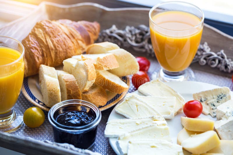 Delicious French breakfast stock photo. Image of healthy - 120592224