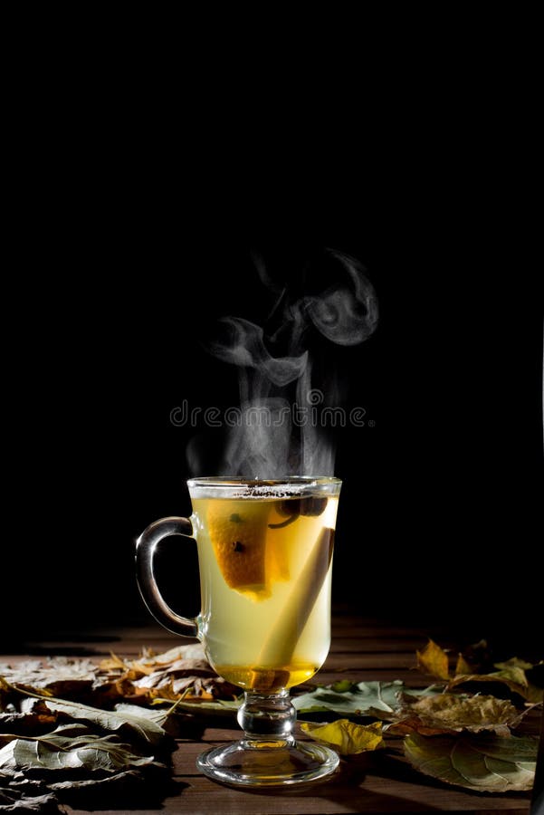 Delicious Fresh Lemon Tea with Honey, Cinnamon Mandarin and Ginger ...