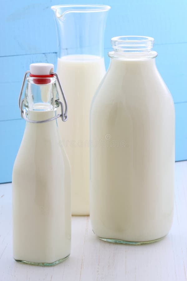 Assorted and Delicious Milk Stock Image - Image of carton, food: 88164561