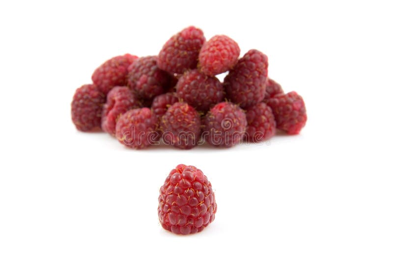 Delicious Fresh Raspberries Stock Image - Image of raspberry, sweets ...