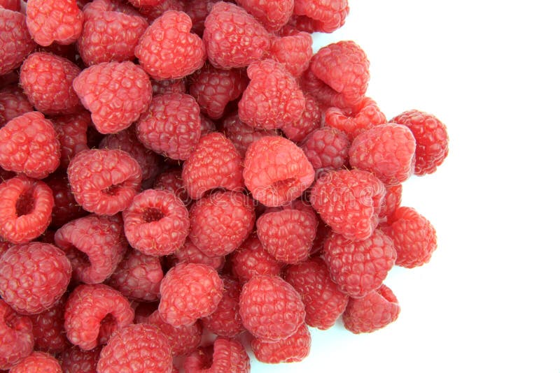 Delicious Fresh Raspberries Stock Image - Image of delicious, nature ...