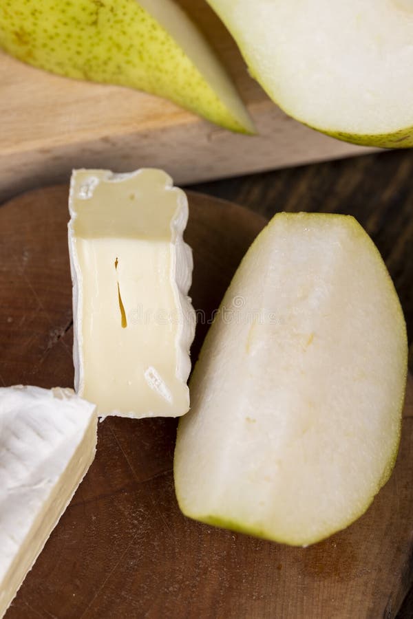 Delicious Fresh Soft Cheese with White Mold Stock Image - Image of ...