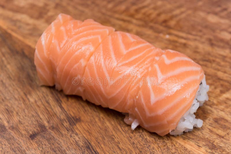 Sushi with fish stock photo. Image of pattern, seaweed - 128428718