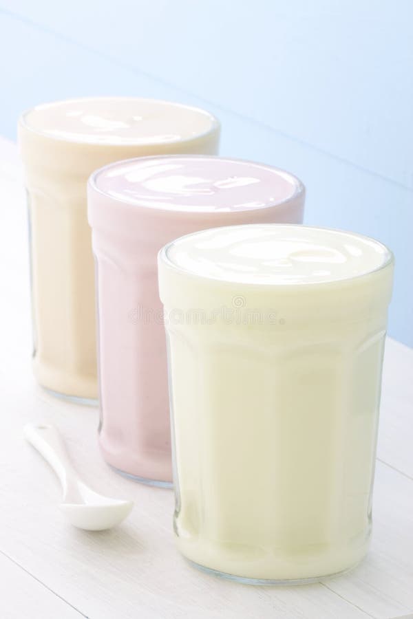 Delicious fresh yogurt stock image. Image of gourmet - 26939711