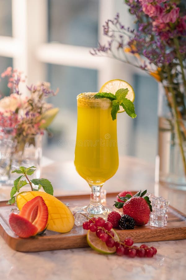 Freshly made lemon mint stock image. Image of healthy - 279056611