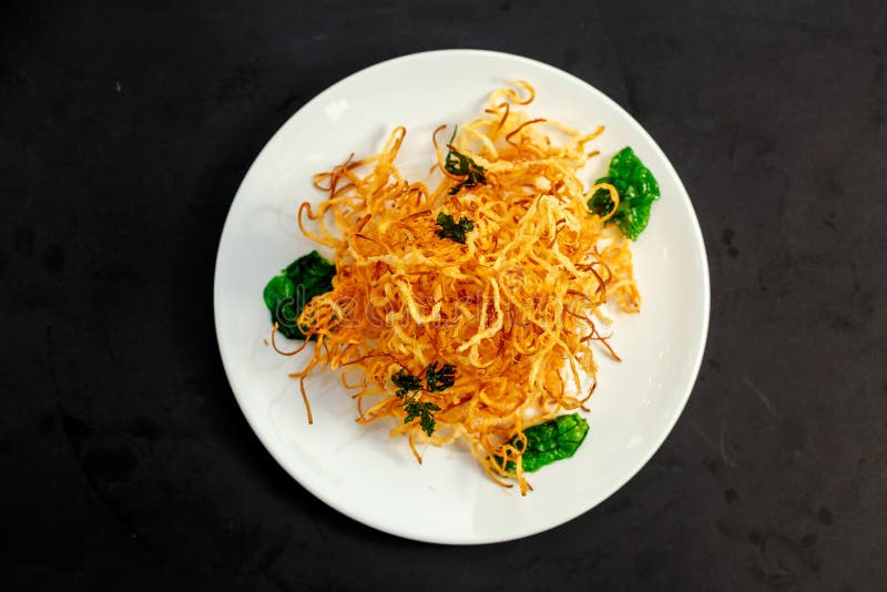 Delicious Fried Cheese Chechil with Greens, the Perfect Beer Snack ...