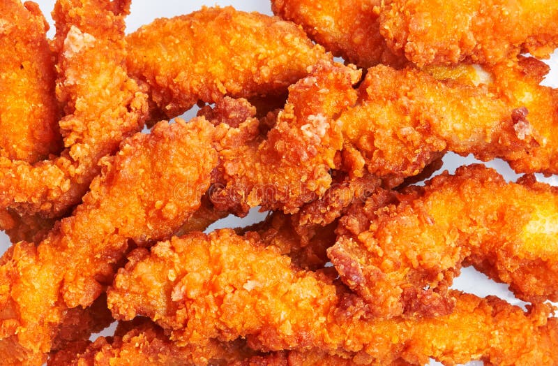 Delicious Fried Chicken Texture Stock Photo - Image of delicious, meat ...