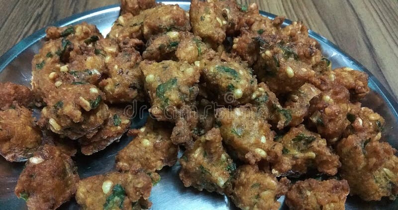 Fried Snacks stock photo. Image of delicious, gram, beans - 97365200