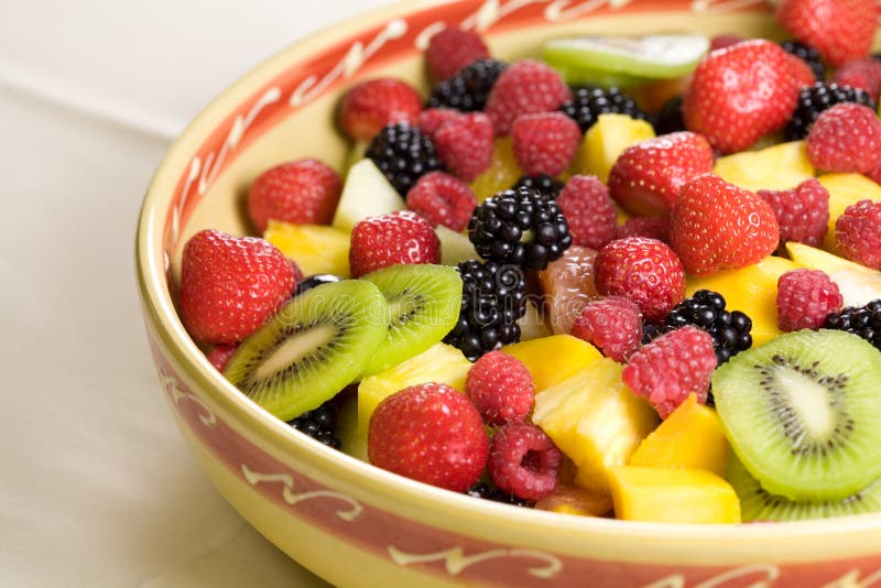 Delicious fruit salad stock image. Image of starter, nutrition - 2755621