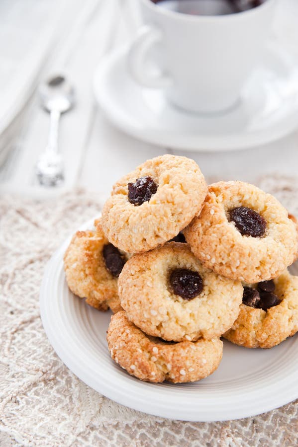 Delicious Hand Made Cookies Stock Photo - Image of cookies, healthy ...