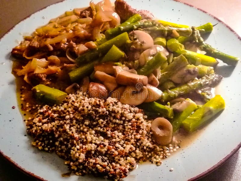 Delicious and Healthy Home-made Food Stock Image - Image of meal, fruit ...