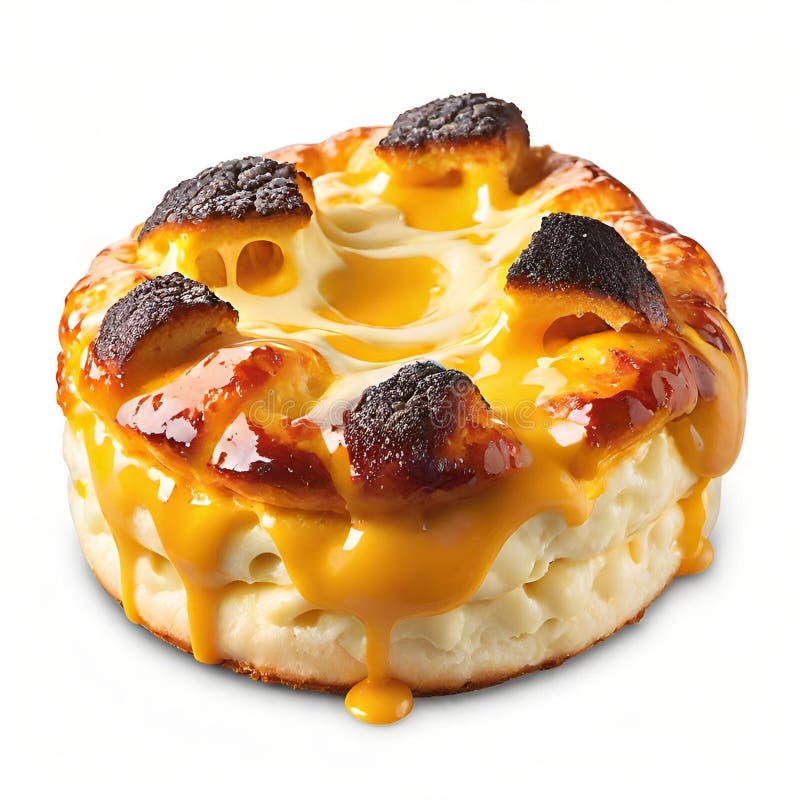 Delicious Homemade Cheese Cake , Cheese Lava Stock Illustration ...