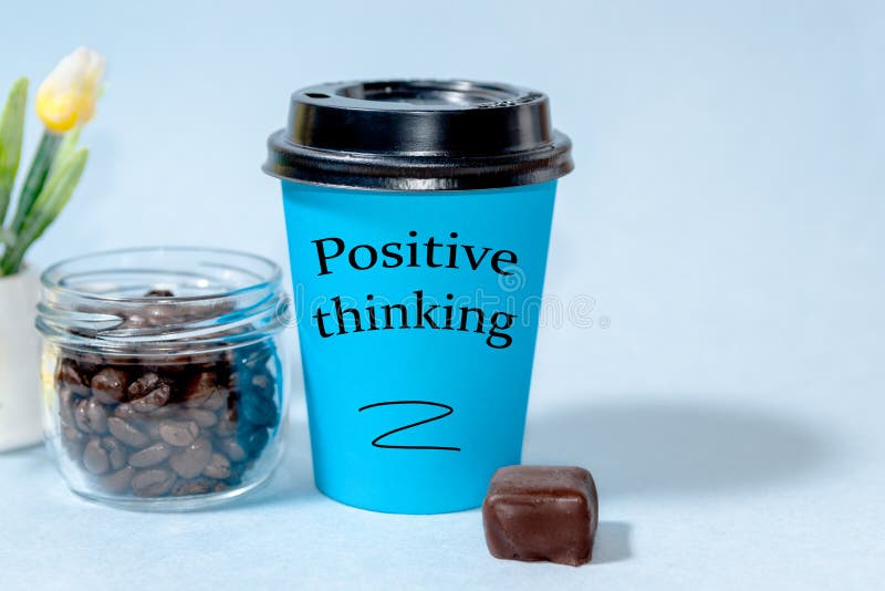 Delicious Hot Coffee Takeaway in a Closed Paper Cup with the Text ...