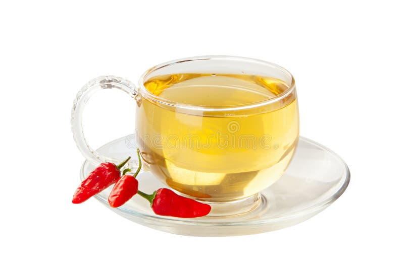 Delicious Hot Tea from Pepper Stock Photo - Image of peppery, black ...