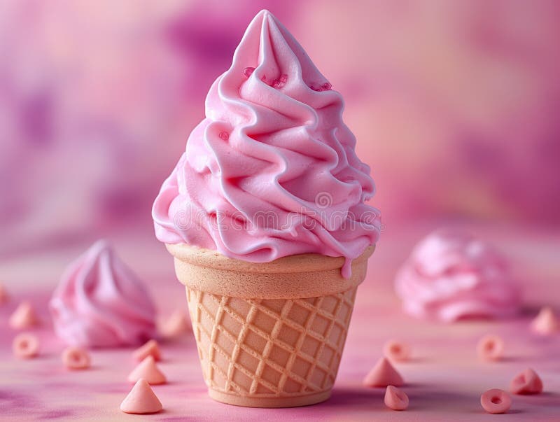 Delicious Ice Cream Explosion, Ice Cream with Nuts. Taste Explosion ...