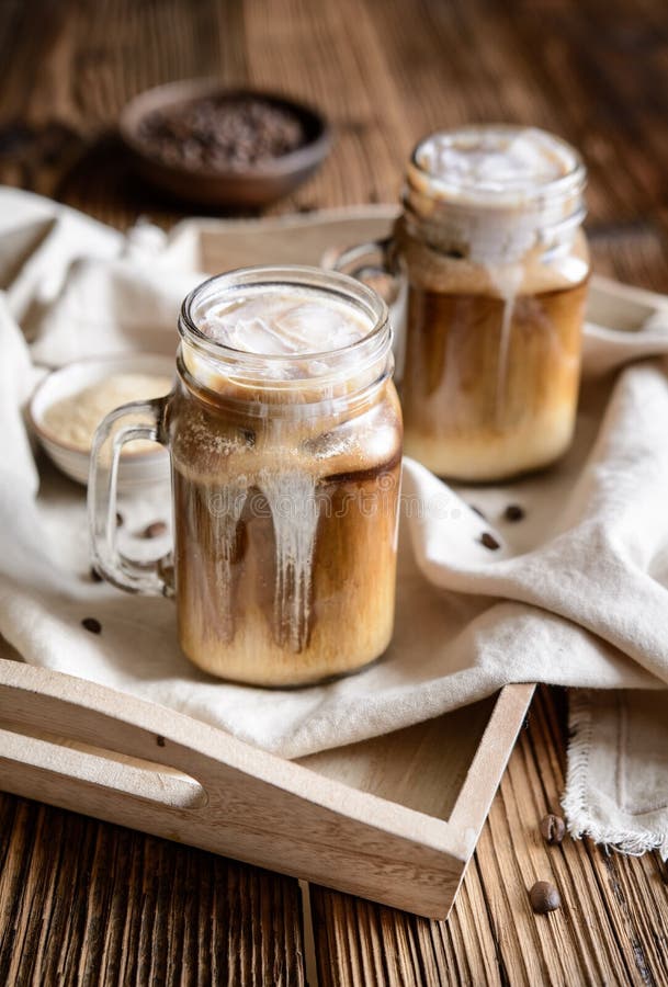 Delicious iced coffee stock photo. Image of cocktail - 146508232