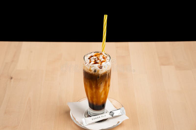 Delicious Iced Coffee Perfect Anytime Stock Image - Image of mocha ...