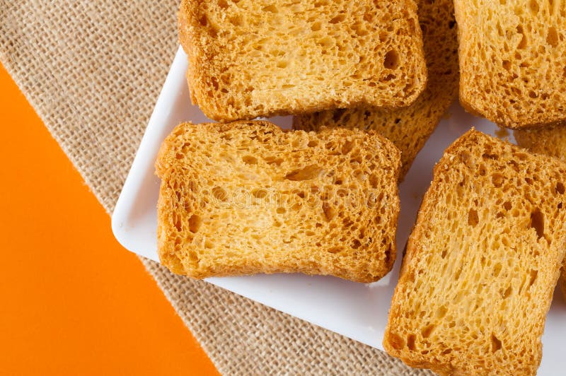 Delicious Indian Bakery Products Varkey Stock Photo - Image of closeup ...