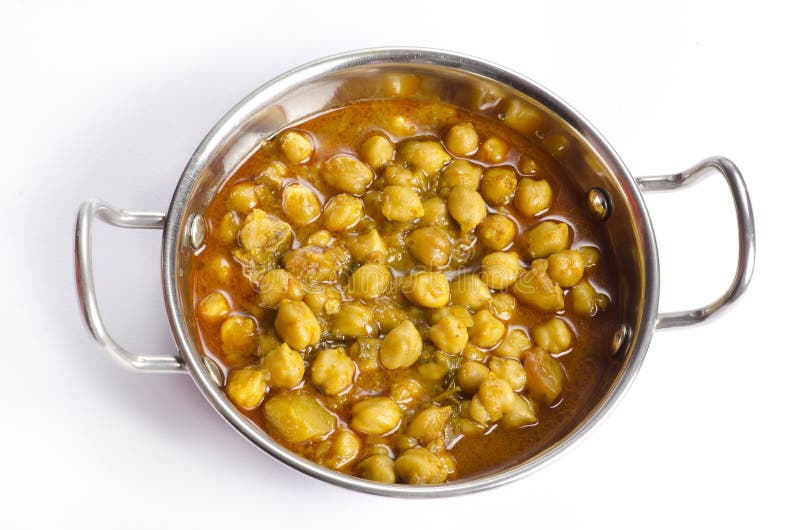 Delicious Indian Chole stock photo. Image of bowl, healthy - 41843500