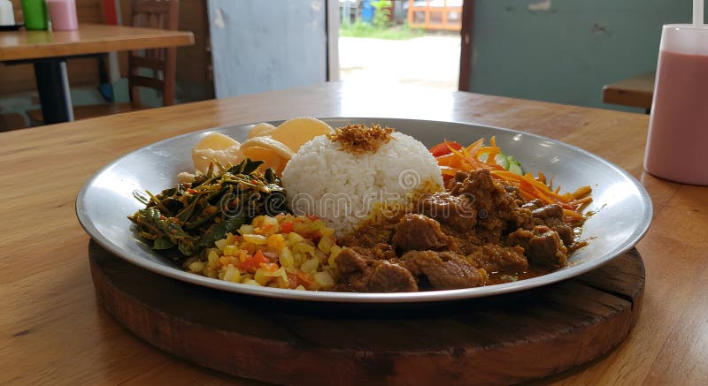 Delectable Indonesian Beef Rendang Stock Illustrations – 13 Delectable ...