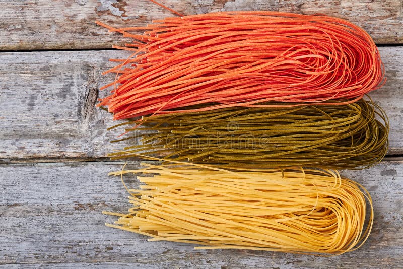 Delicious Italian Long Spaghetti. Stock Photo - Image of long, colorful ...
