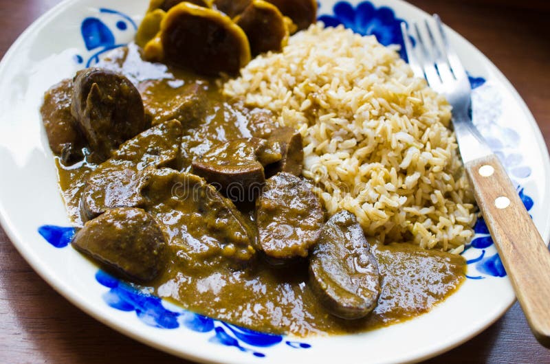 Delicious kidney stew stock image. Image of chopped, dinner - 35249533