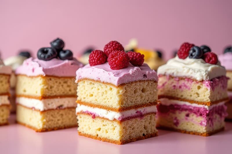 Vibrant Cake Designs for Delectable Celebrations Stock Illustration ...