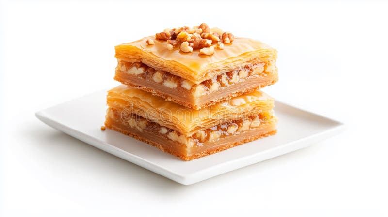 Delicious Layers of Flaky Pastry Filled with Nuts and Sweet Syrup ...