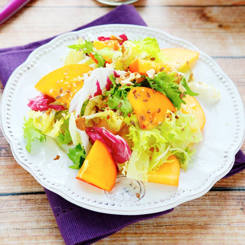 Delicious light salad stock photo. Image of board, fruits - 40132496