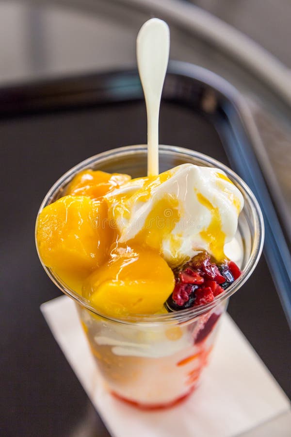 Delicious Ice Cream Sundae stock photo. Image of cream - 10412430
