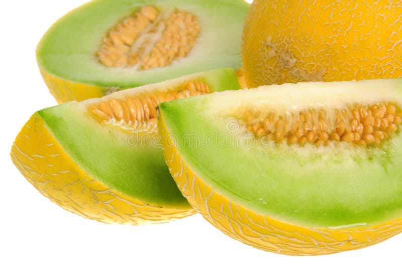 Cut Open Melon stock photo. Image of diet, cantaloupe - 21032786