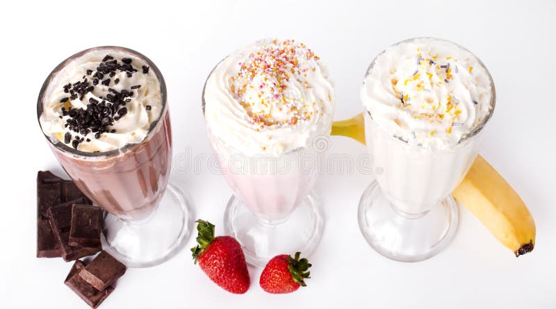 Delicious milkshake stock image. Image of close, natural - 50658615