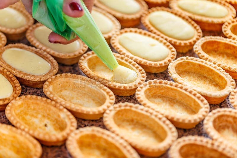 Delicious mini tarts stock image. Image of small, snack - 95380025