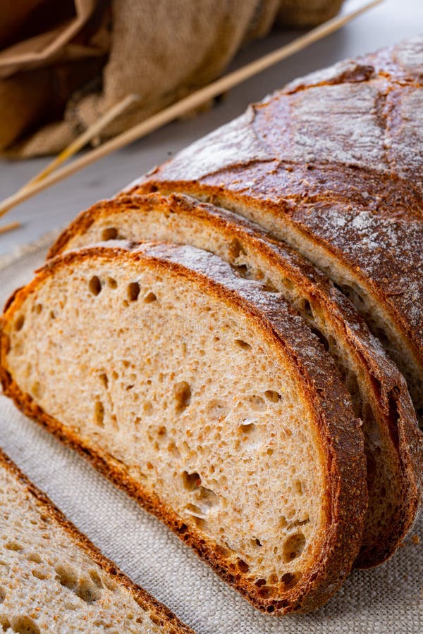 Delicious Mixed Rye Bread, Also Called Gray Bread Stock Photo - Image ...