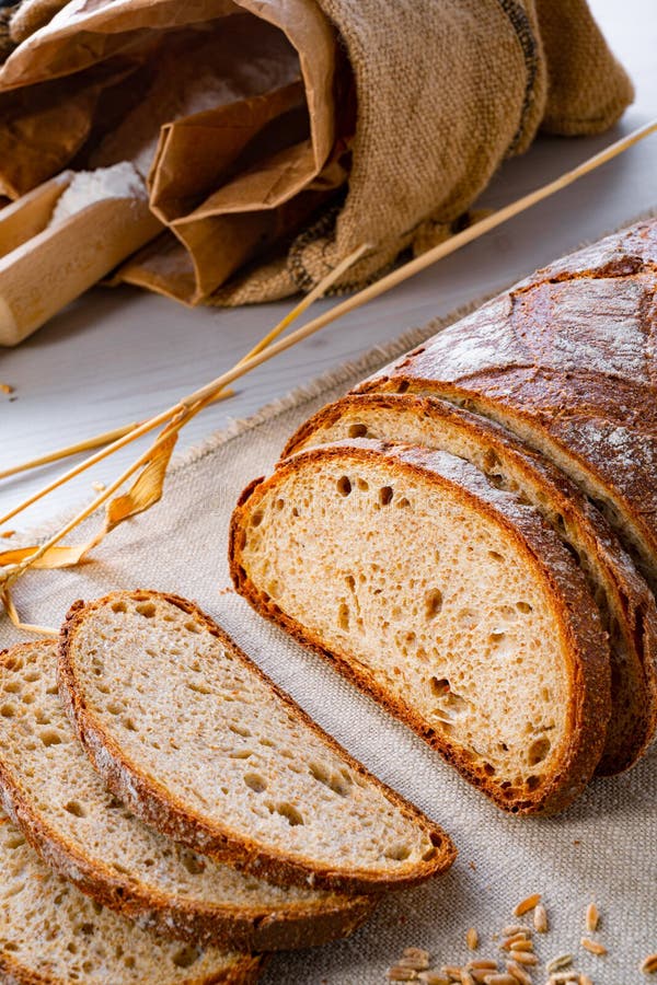 Delicious Mixed Rye Bread, Also Called Gray Bread Stock Image - Image ...