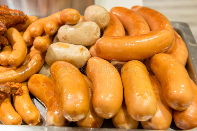 A Delicious Mixed Sausage in Dish Stock Image - Image of mixed, cuisine ...