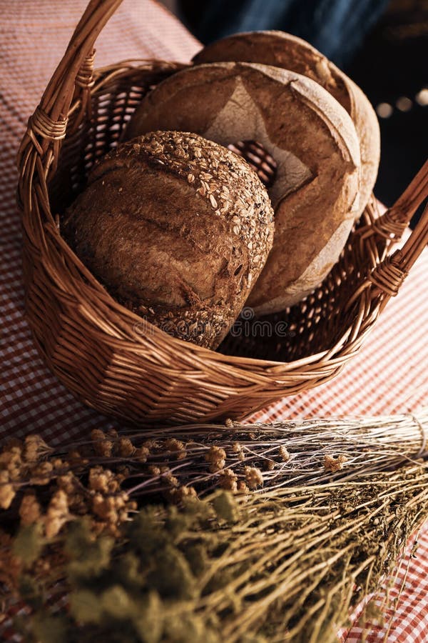 Delicious Natural Aesthetic Baked Bread Stock Image - Image of loaf ...