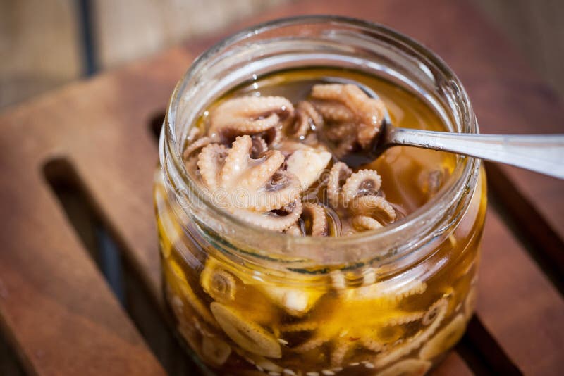 Delicious Octopus Appetizer Stock Photo - Image of lunch, appetizer ...