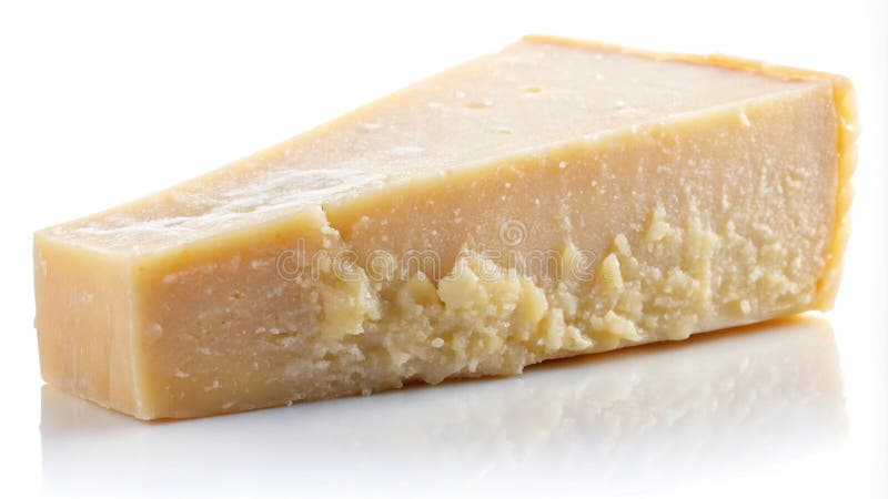 Cheesy Delight: Delicious Parmesan Cheese on White Background with ...