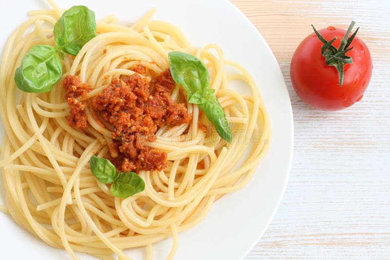 Delicious pasta stock image. Image of sauce, italian - 21870839