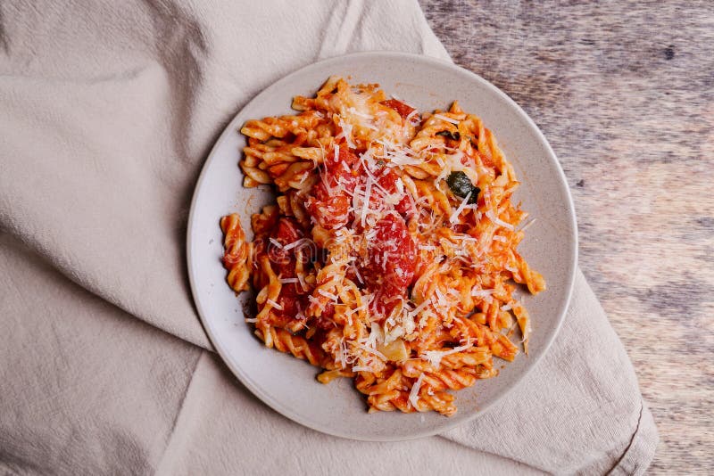 Delicious pasta stock image. Image of close, fresh, pasta - 50078047