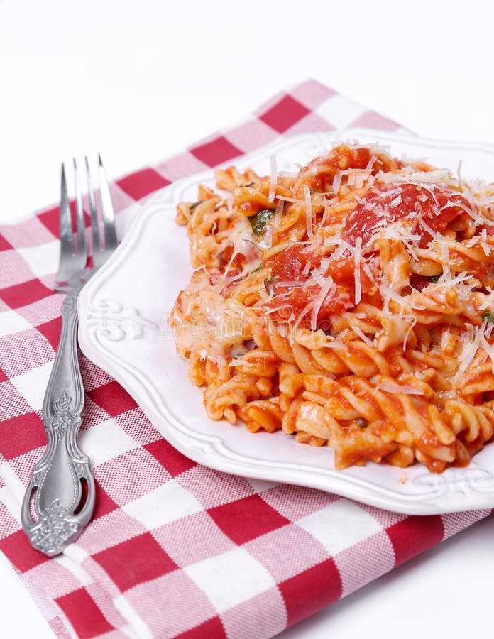 Delicious pasta stock image. Image of pasta, kitchen - 50079869