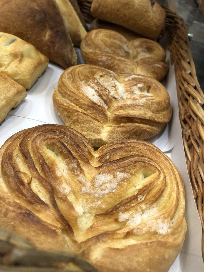 Delicious Pastries with Powdered Sugar Stock Image - Image of food ...