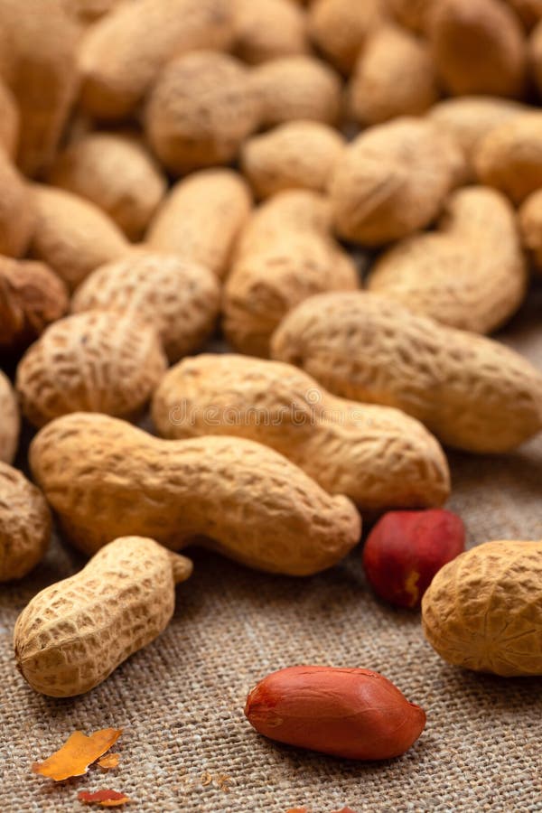 Delicious Peanuts in Shell Close-up. Peanut Food Stock Image - Image of ...
