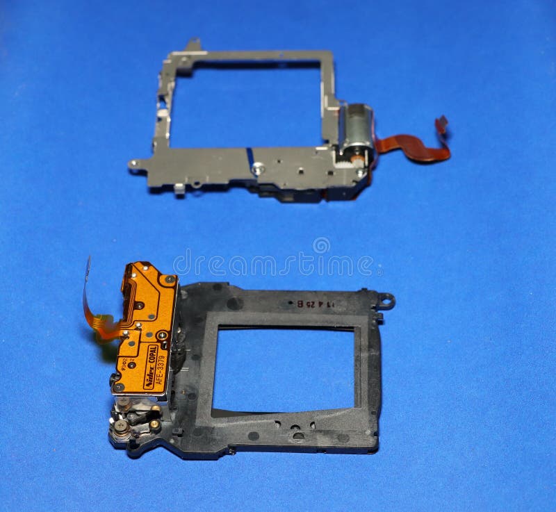 A Delicious Piece Inside of a DSLR Camera. Stock Image - Image of ...