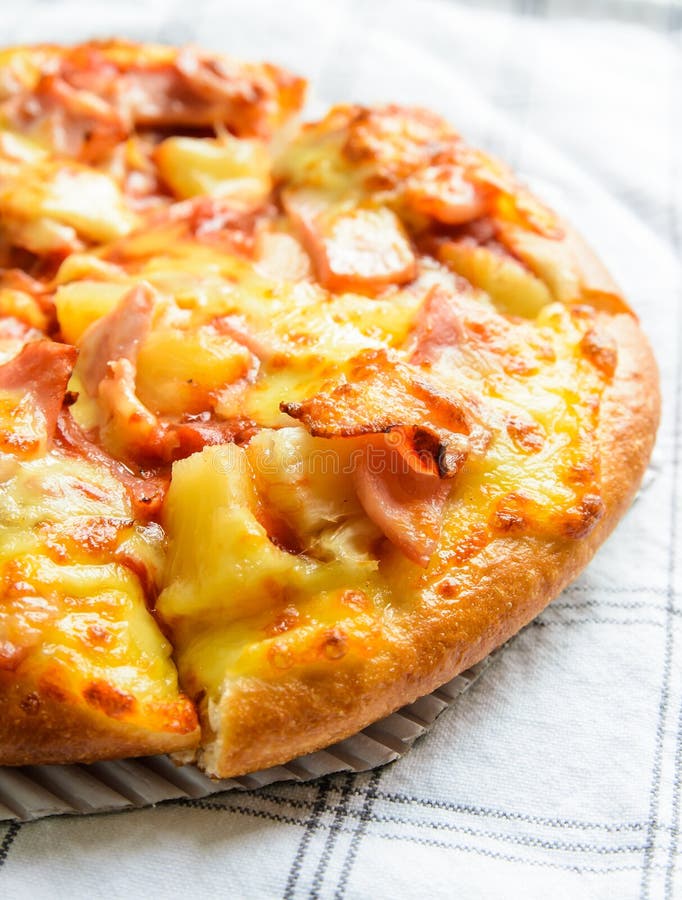 Delicious Pizza stock photo. Image of meal, salami, sauce - 33864050