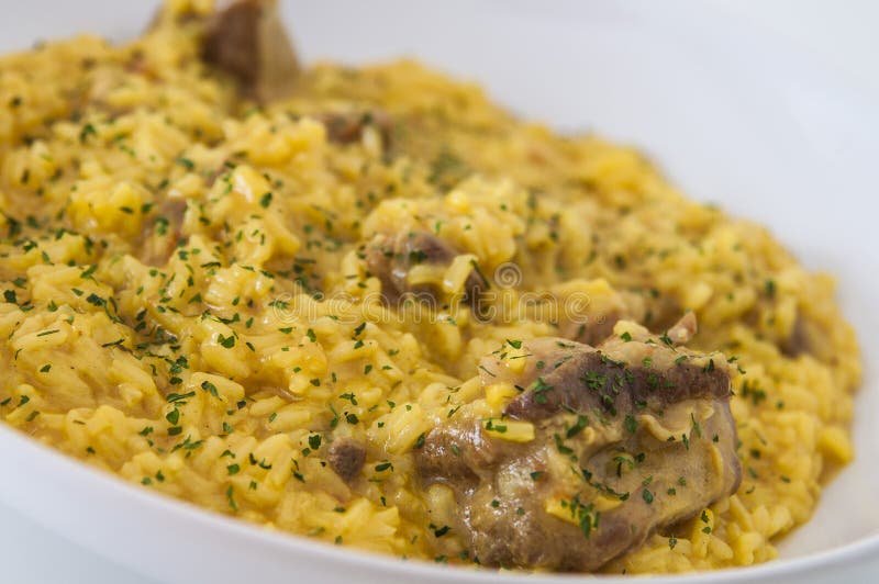 Delicious Pork Risotto stock photo. Image of dish, healthy - 55868966