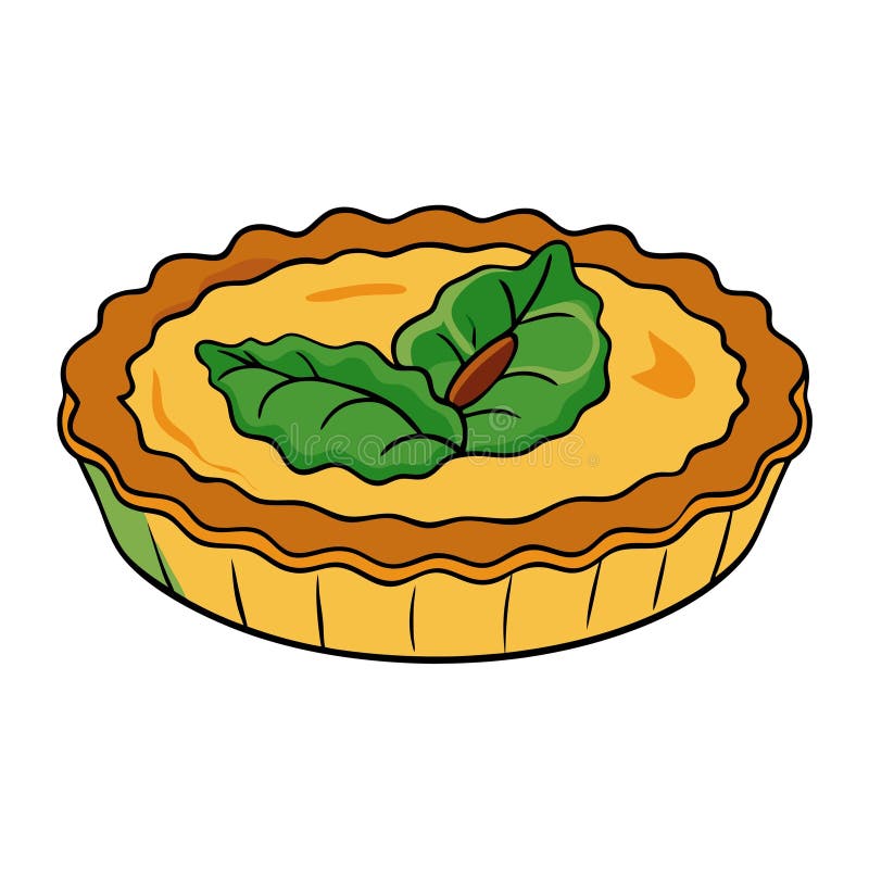 A Delicious Quiche Featuring Crispy Bacon, Fresh Spinach, and a Golden ...